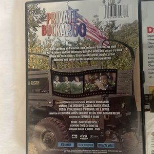 Media | 2 Dvds Private Buckaroo Steve Mcqueen As Bullitt | Poshmark